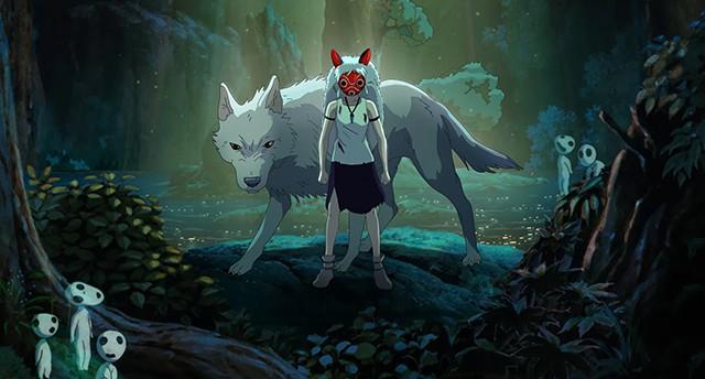 Se Prinsesse Mononoke i Øst for Paradis